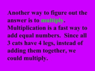 Multiplication | PPT
