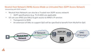 MulteFire End-to-End Architecture & Neutral Host | PPT