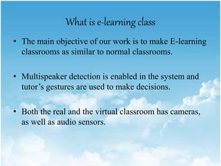 Multi Speaker Detection using audio and video sensors | PPTX | Digital Audio | Computer Software ...