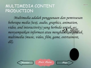 Produk Multimedia | PPT