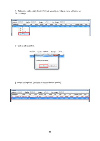 Multi Account Trader User Manual | PDF