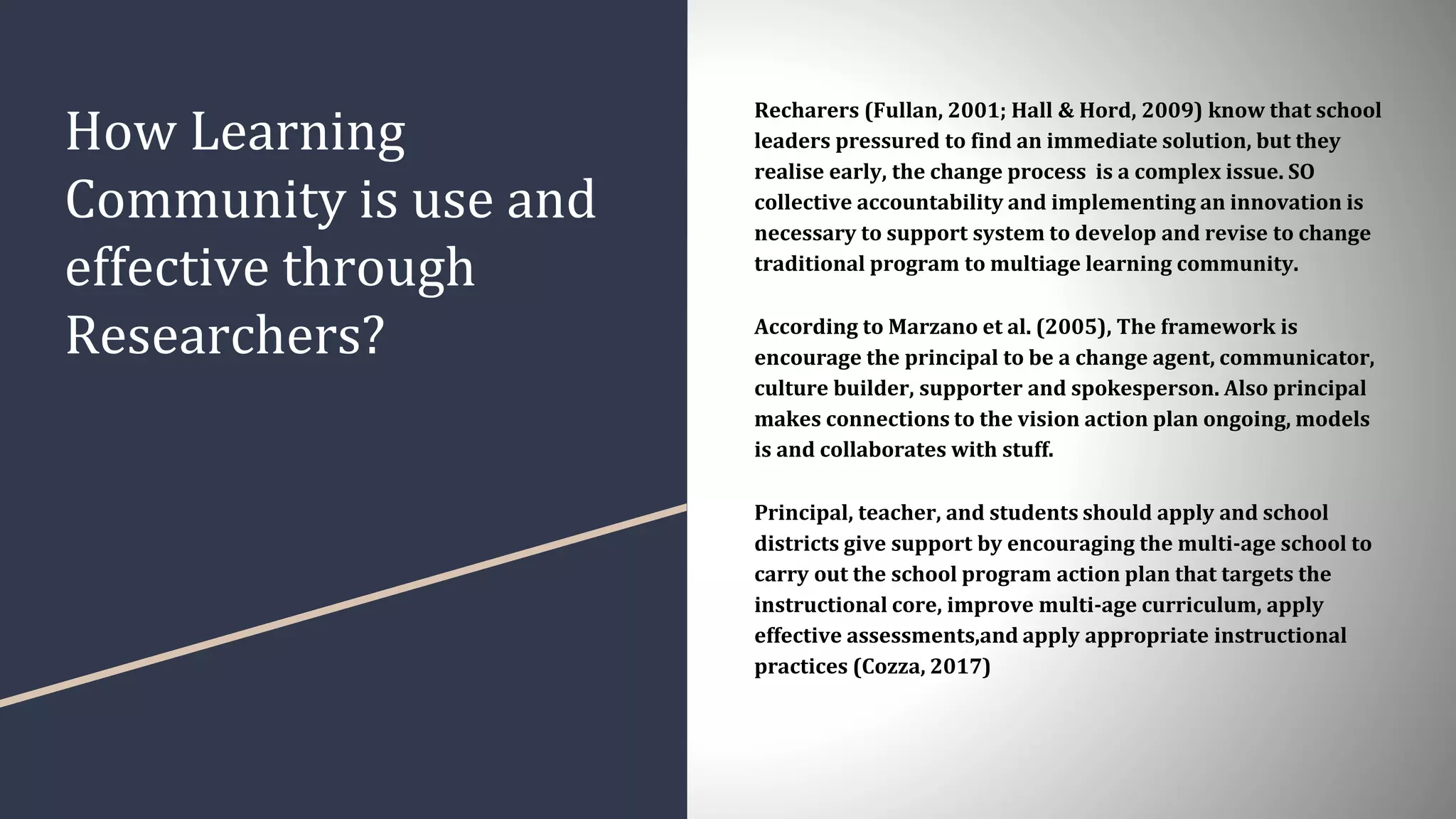 Multi age learning community in action final project by Bidita Rahman | PPT