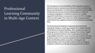 Multi age learning community in action final project by Bidita Rahman | PPT