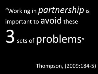 Multi agency working | PPTX