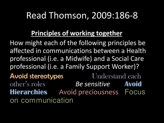 Multi agency working | PPTX