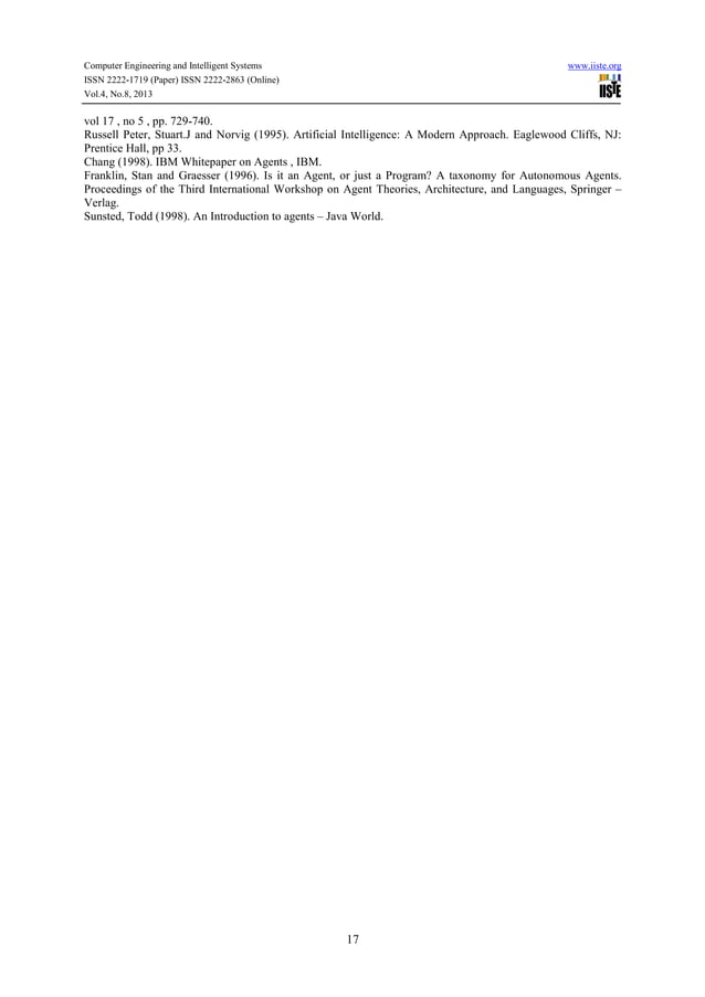 Multi Agent Based Network Monitoring And Management Using Jade Ppt