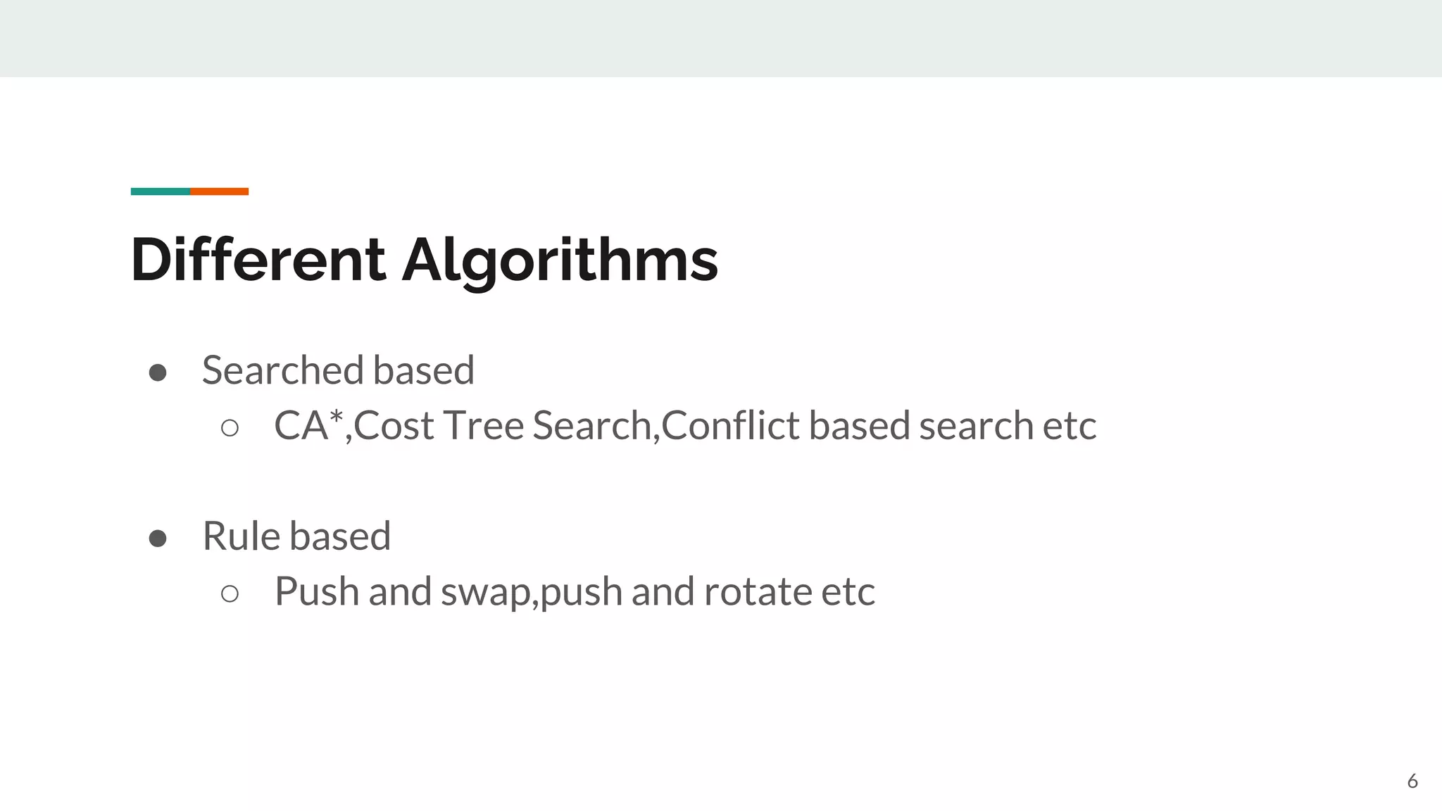 Multi Agent Path Finding (MAPF) | PPT