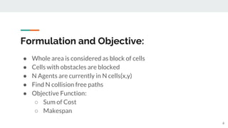 Multi Agent Path Finding (MAPF) | PPT