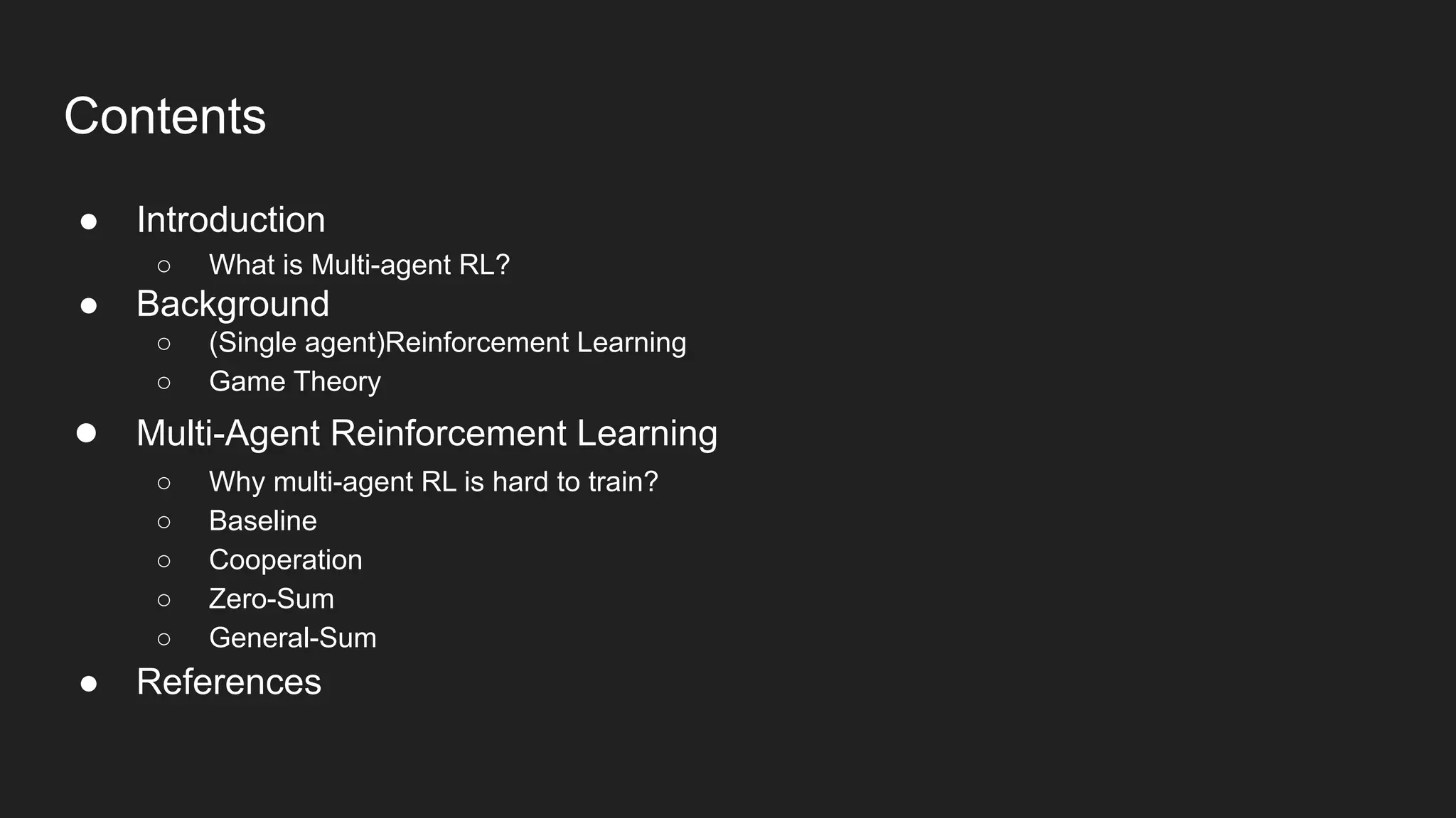 Multi-Agent Reinforcement Learning | PDF