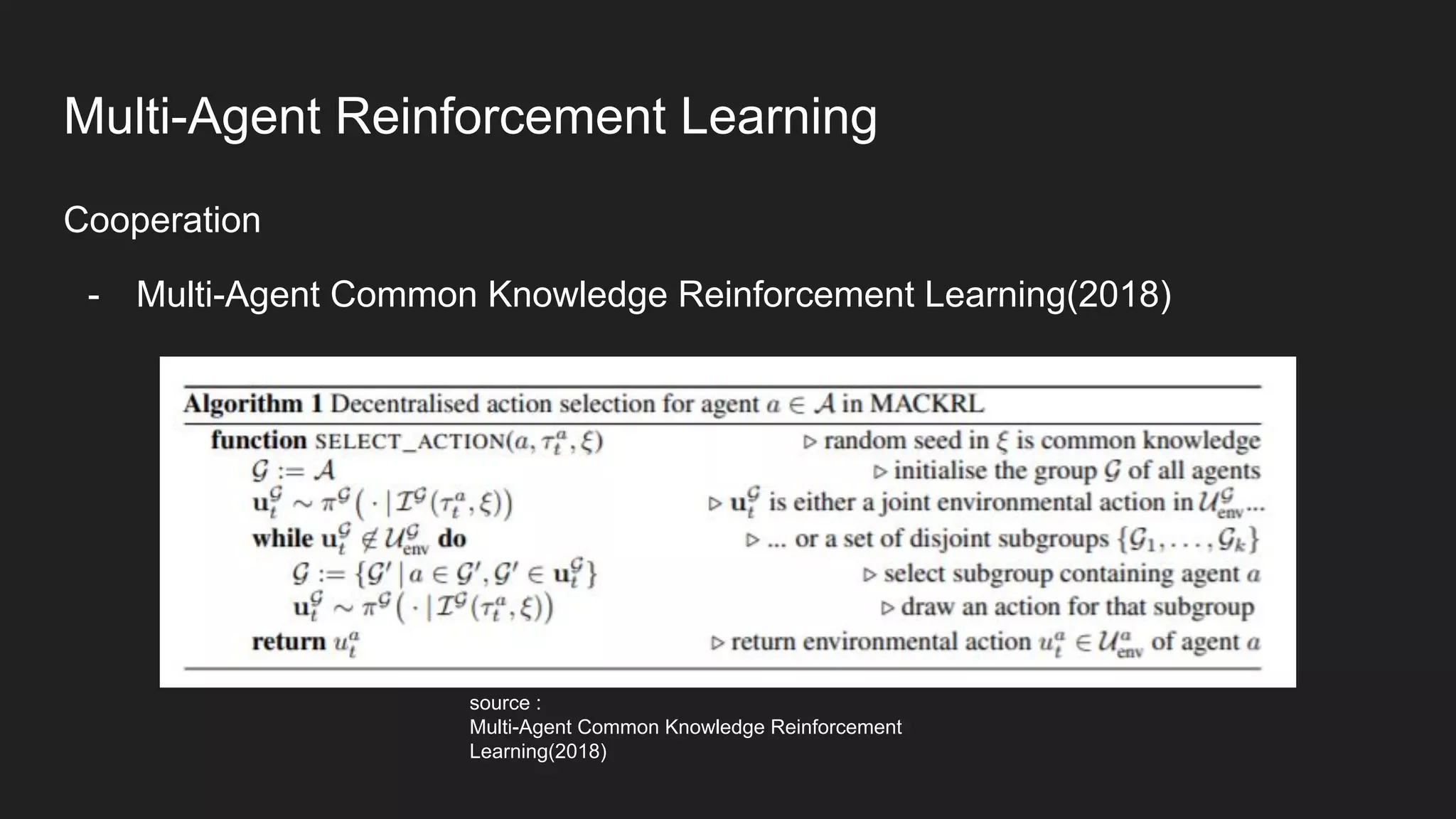 Multi Agent Reinforcement Learning Pdf