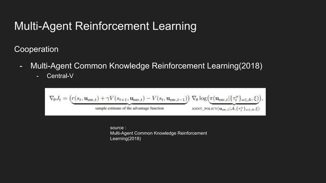 Multi-Agent Reinforcement Learning | PDF