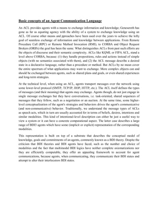 What kinds of languages can agents use to communicate? | PDF