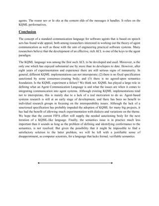 What kinds of languages can agents use to communicate? | PDF