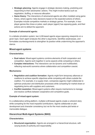 Multi-agent system Types working applications and benefits.pdf