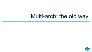 Docker + Arm - Multi-arch builds with Docker `buildx` | PPT
