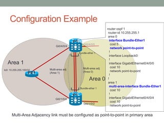 Multi-area ospf adjacency on ios-xr | PPTX