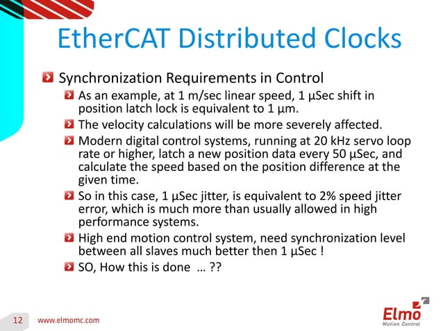 Multi-Axis Position Control by EtherCAT | ElmoMC | PDF | Computer Networking | Computing