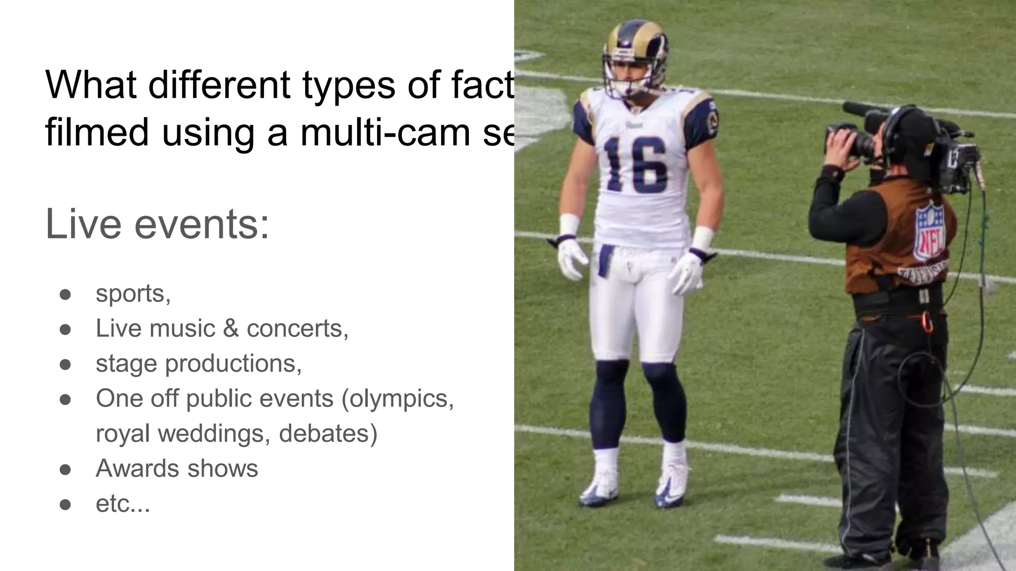 Multi camera filming lesson | PPT