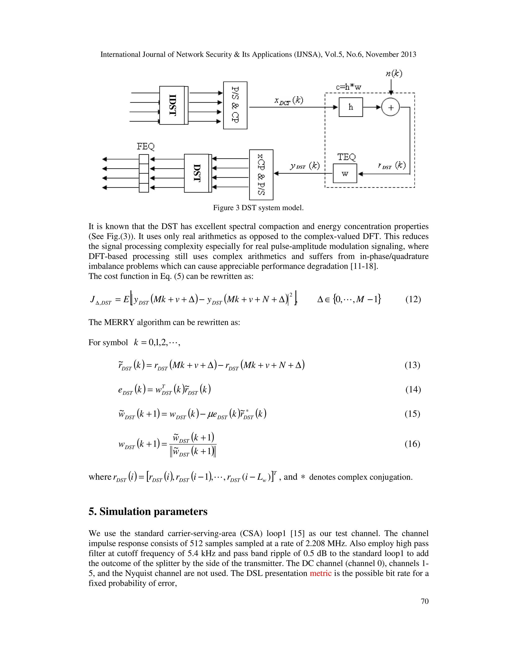 Multi carrier equalization by restoration of redundanc y (merry) for adaptive channel shortening ...