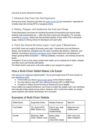 Understanding Multi-Chain Wallets: A Complete Beginner’s Guide | PDF