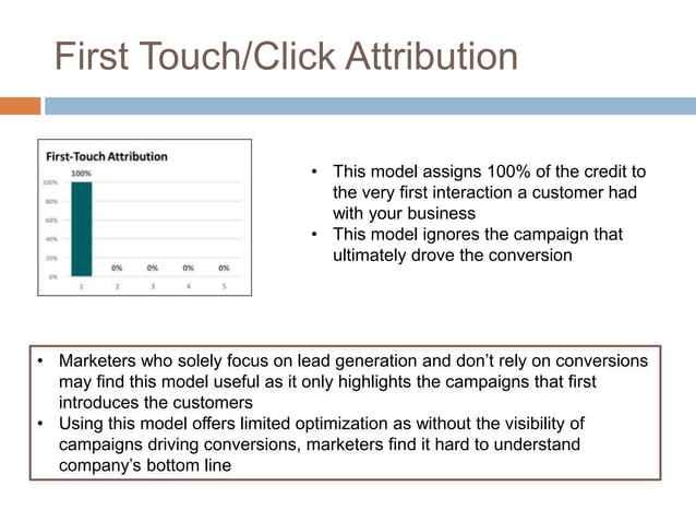 Multi channel attribution | PPT