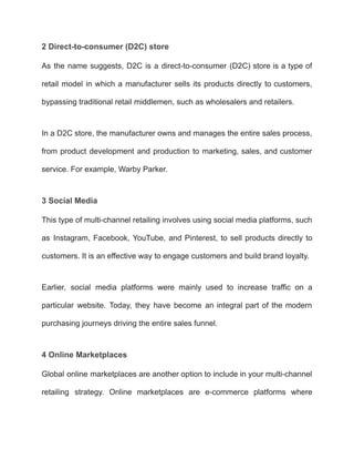 Multi-Channel Retailing: Definition, Benefits, Types, and Leading ...