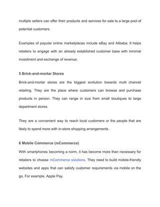 Multi-Channel Retailing: Definition, Benefits, Types, and Leading ...