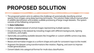Multi-Class Animal Recognition for wildlife conservation - AI.pptx