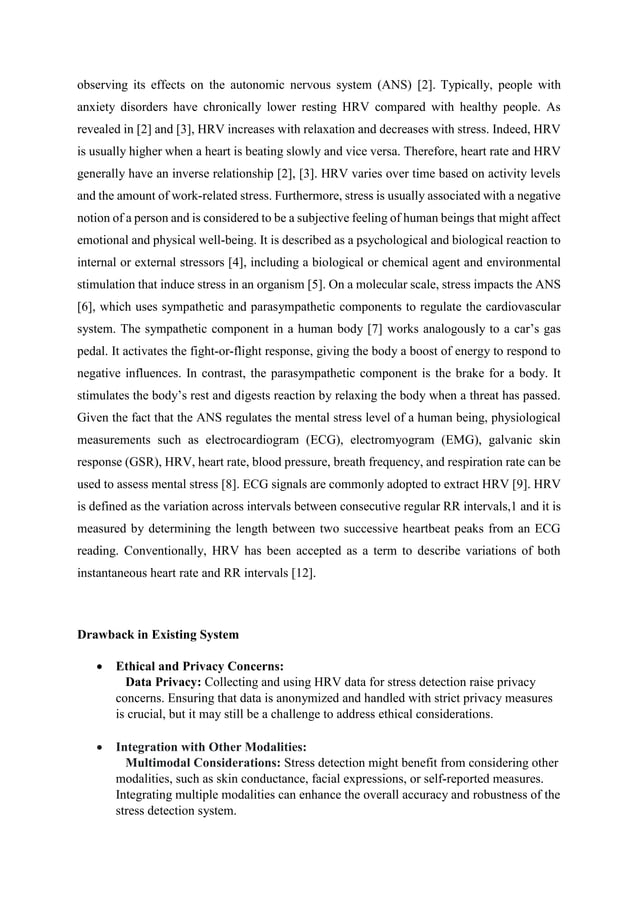 Multi-Class Stress Detection Through Heart Rate Variability A Deep ...