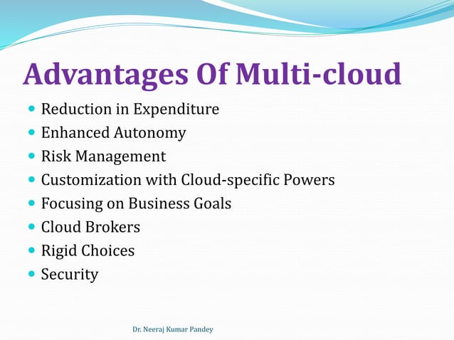 cloud computing Multi cloud | PPTX | Cloud Computing | Internet