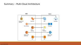 Multi Cloud Architecture Approach | PPTX