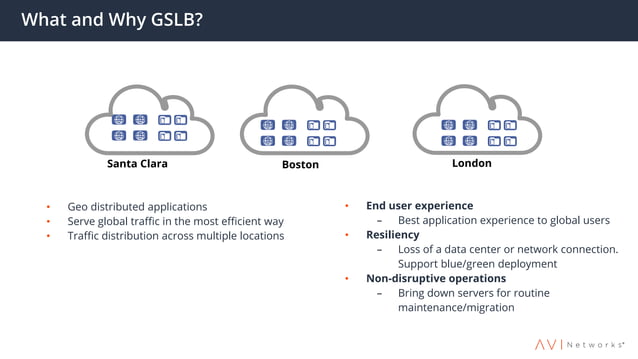 Multi-Cloud Global Server Load Balancing (GSLB) | PPTX | Cloud ...