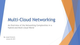 Multi cloud networking | PPTX