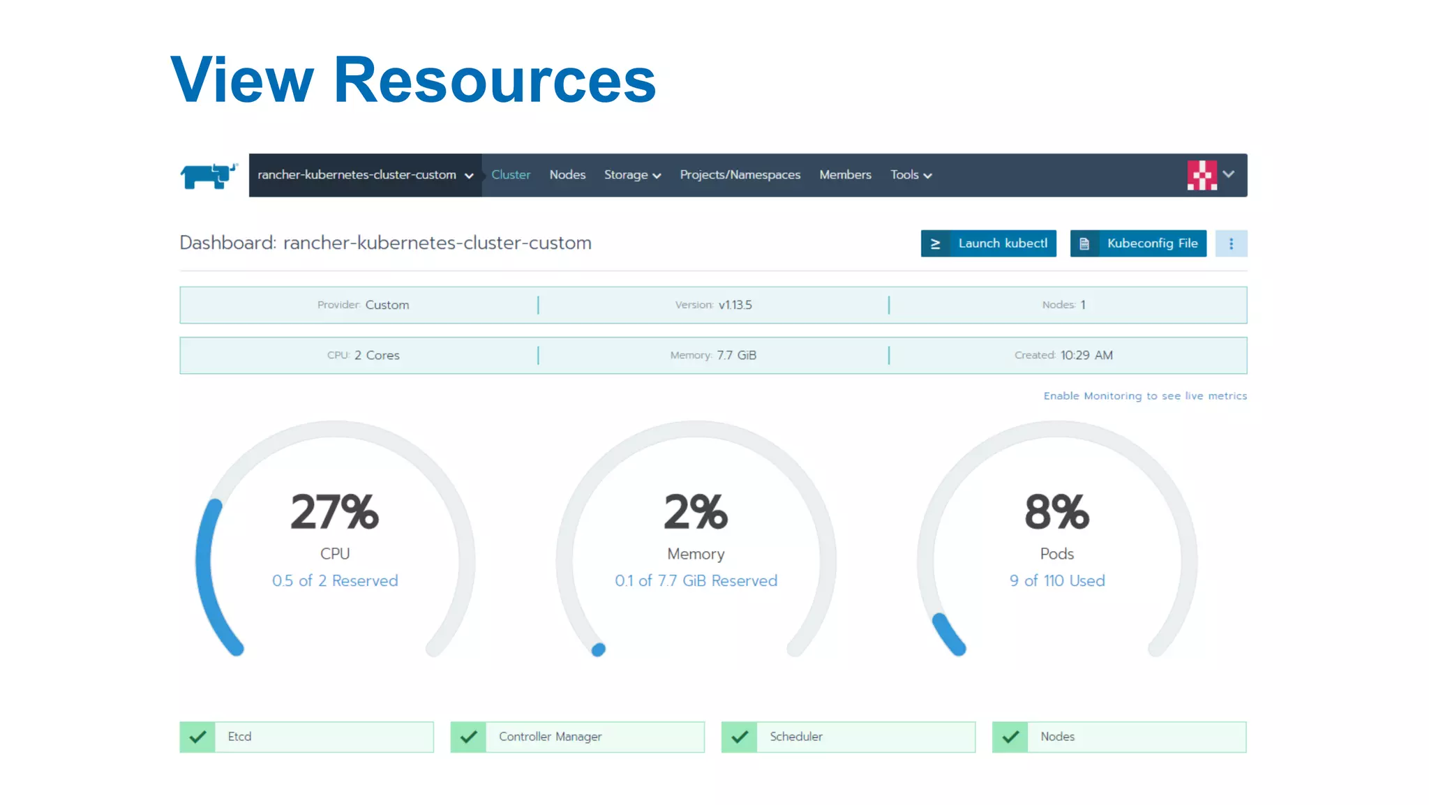 Multi cluster management with rancher | PDF