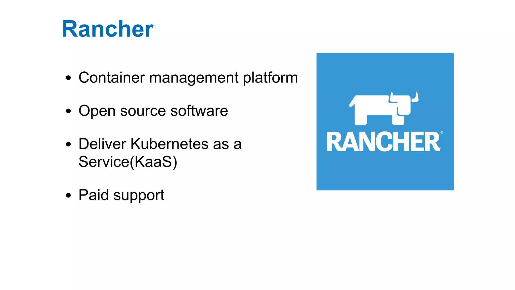 Multi cluster management with rancher | PDF