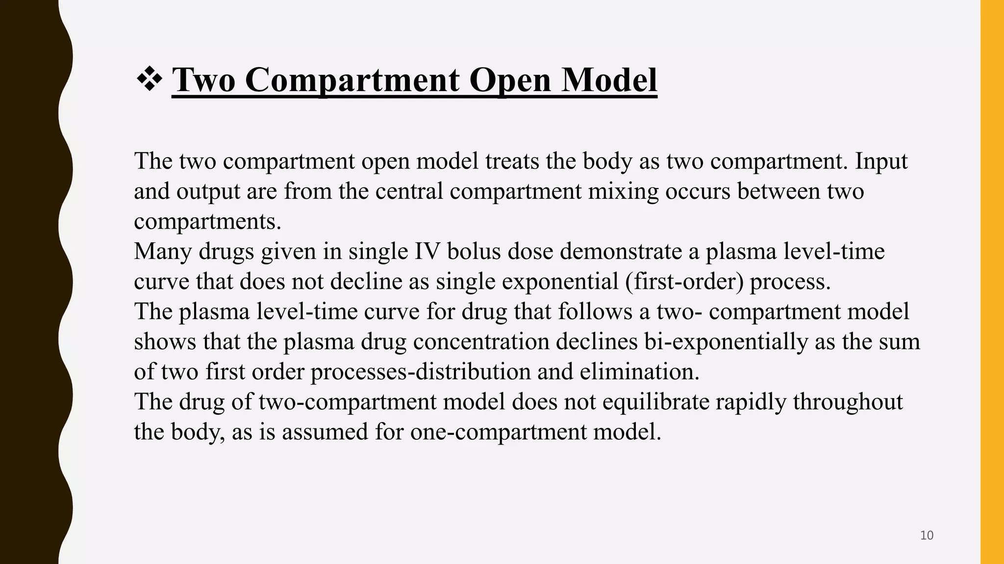 Multi compartment models | PPTX
