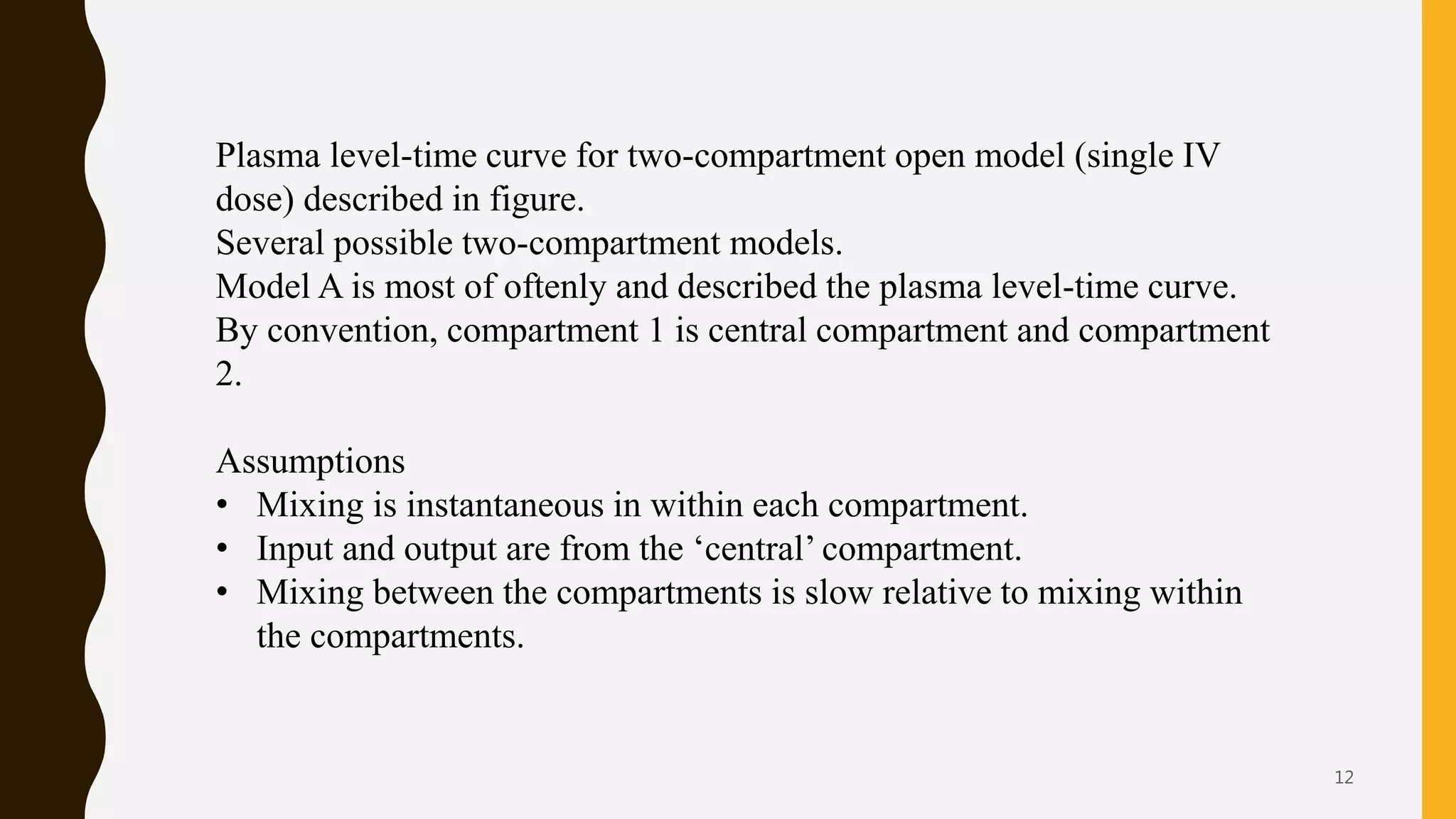 Multi compartment models | PPTX