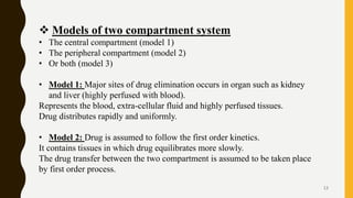 Multi compartment models | PPTX