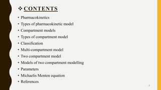 Multi compartment models | PPTX