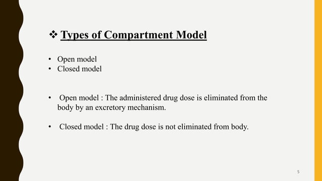 Multi compartment models | PPTX