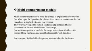 Multi compartment models | PPTX