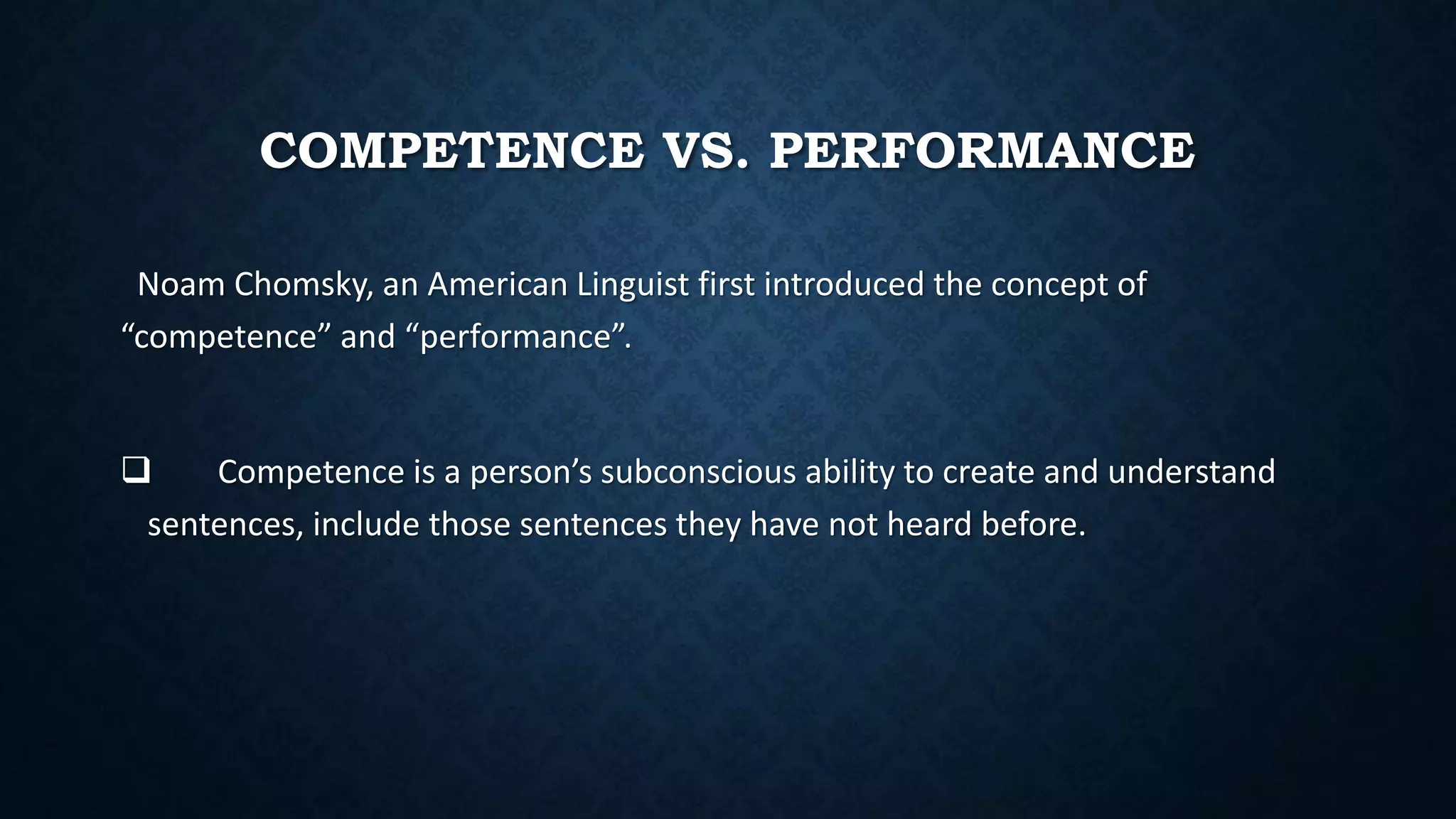 Multi competence | PPTX