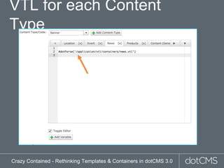 Multi-content Containers in dotCMS 3.0 | PPT