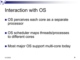 multi-core Processor.ppt for IGCSE ICT and Computer Science Students | PPT
