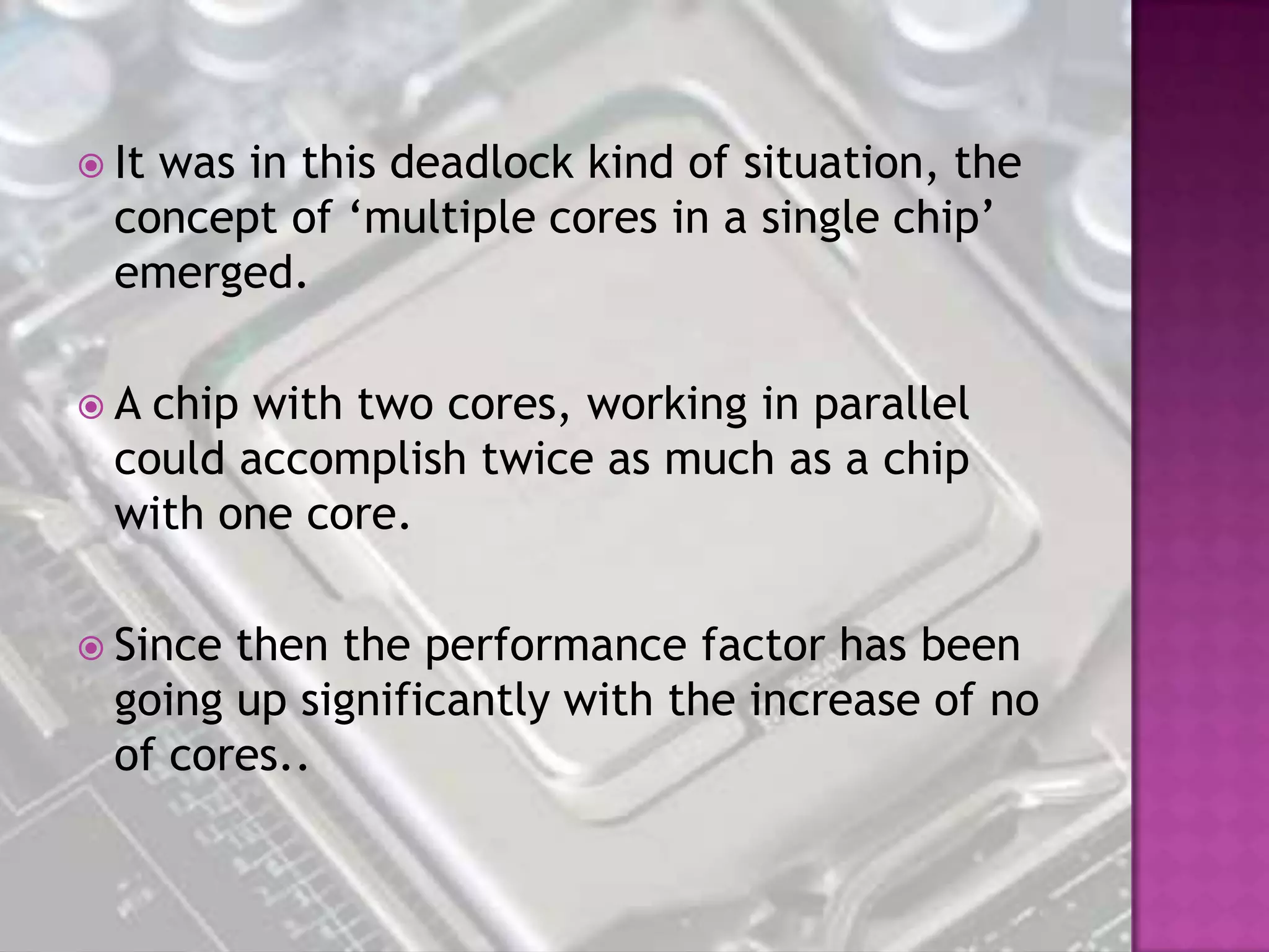 Multi Core Processors Pptx