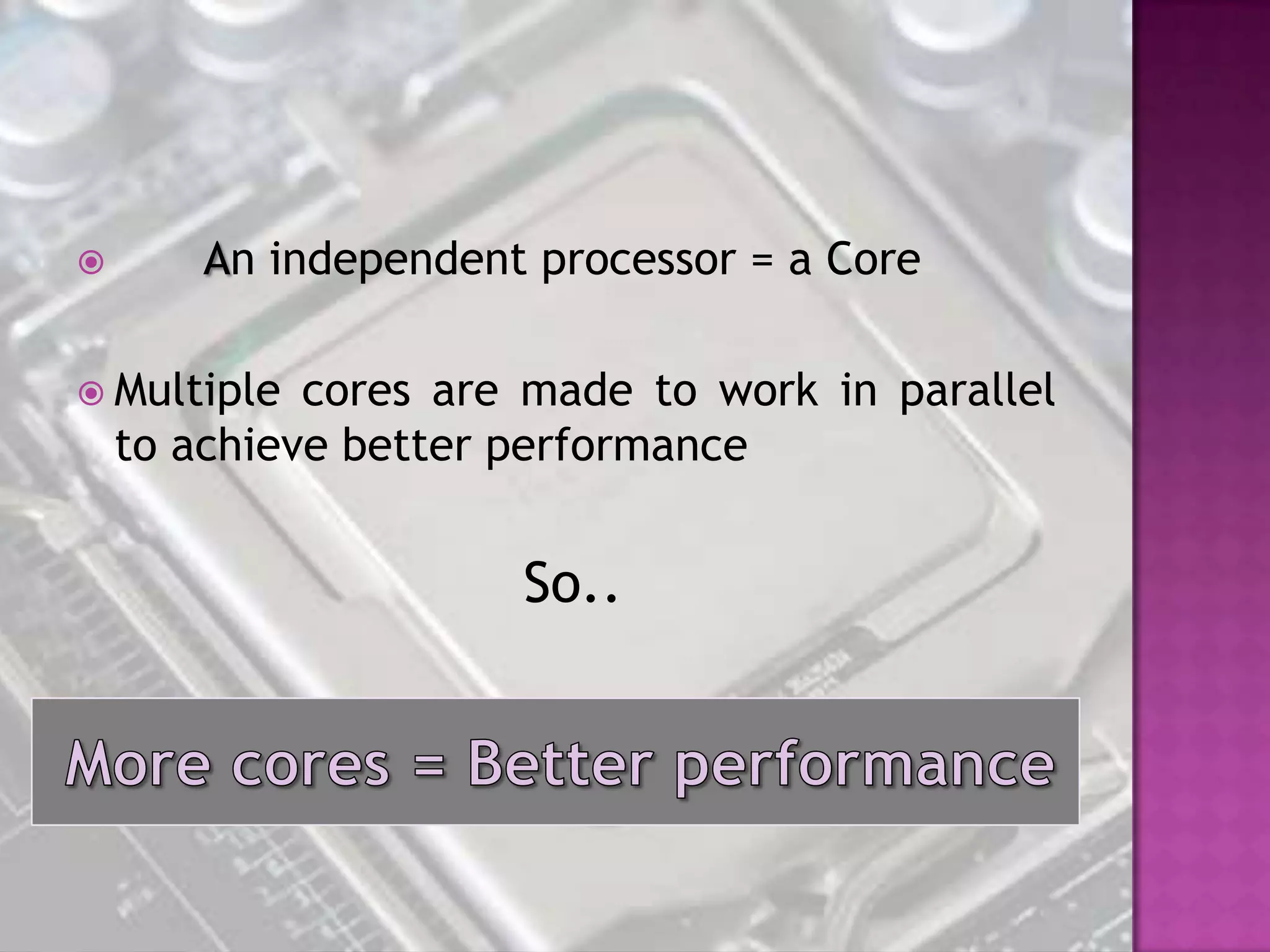 Multi Core Processors Pptx