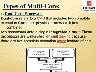 Multi core processors | PPTX | Computing | Technology & Computing