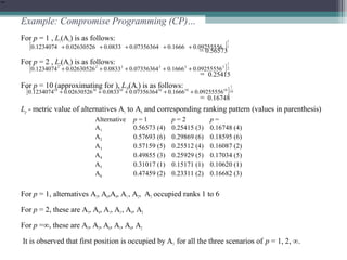 Multi criteria decision making | PPT