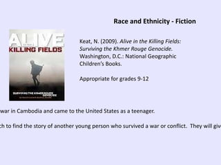 Multi cultural literature portfolio | PPT