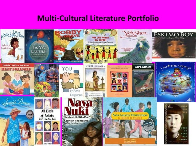 Multi cultural literature portfolio | PPT
